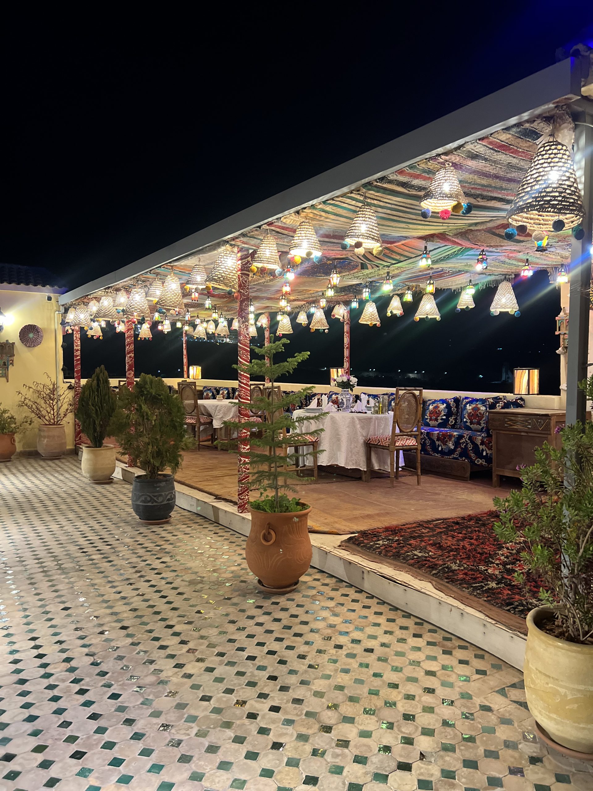 Restaurant luxe à fes - Restaurant Riad Palais Bab Sahra Fes